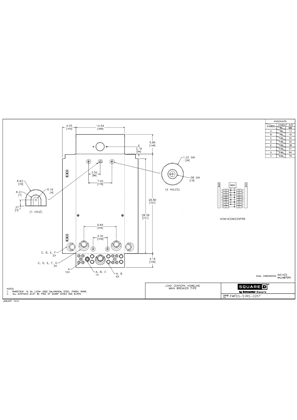 LOAD CENTERS HOMELINE MAIN BREAKER TYPE Technical Drawing | Schneider ...