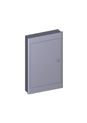 Easy9 distribution board vertical three phase neutral straight 36 way ...