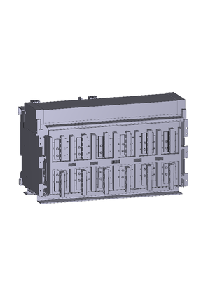 Vertical rear top/bottom connection - for Masterpact MTZ3 63 - 3P fixed ...