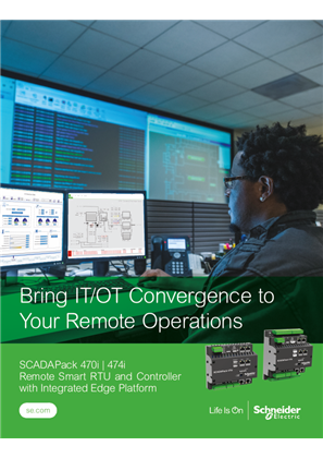 SCADAPack 470i 474i RTUs Brochure Letter | Schneider Electric