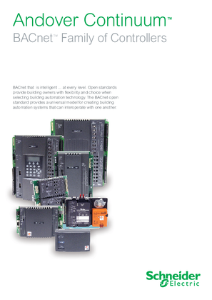 BACnet Family of Controllers | Schneider Electric