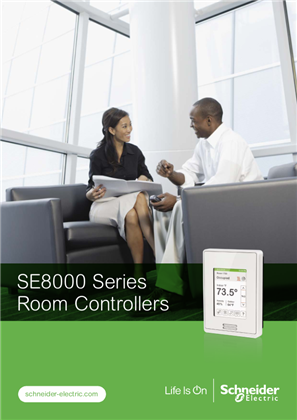 SE8000 Series Room Controllers Brochure | Schneider Electric