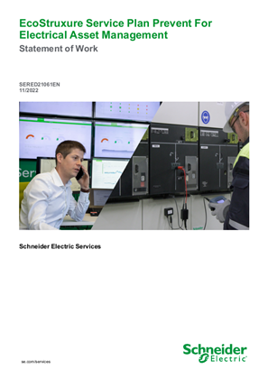 EcoStruxure Service Plan_Prevent_Electrical Asset Management_Statement ...