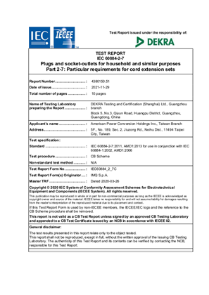 CB report IEC 60884-2-7 PM5-IT Certificat | Schneider Electric