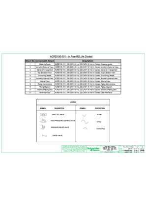 ACRD100-101 - InRow-RD 300mm 208-240V 50/60Hz Air Cooled Technical ...