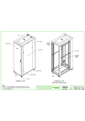 AR2400 - NetShelter SV 42U 600mm Wide x 1060mm Deep with Sides ...