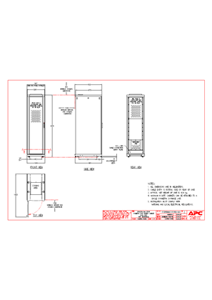 SYCF8BH+(2)SYBT4 - SYPX80 Battery Cabinet | Schneider Electric