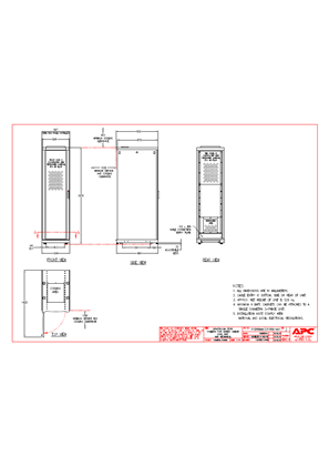 SYCF8BH+(3)SYBT4 - SYPX80 Battery Cabinet Technical Drawing | Schneider ...