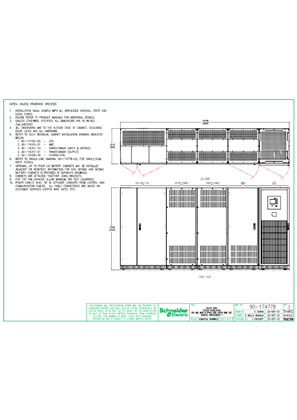 90-174778 - System Installation, UPS, MBC, IN-BP XFMR, OUT XFMR,DIST ...