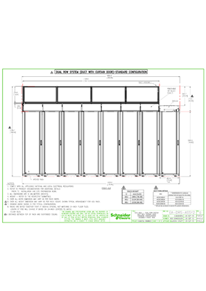 EA-DRS-ASSY2 - Eco-Aisle, Dual Row System Assembly, Rack, Duct with ...