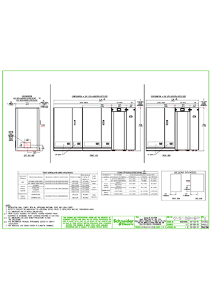GVS10BMBP - Galaxy VS Solutions UPS 10-100kW 1000mm Batt Cab and MBP ...