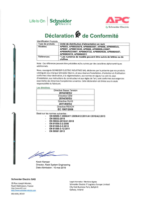 Declaration of Conformity CMIM Morocco_AP88XX Series (French ...