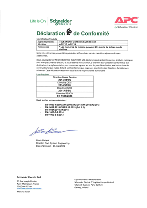 Declaration of Conformity CMIM Morocco_AP57XX Series Certificate ...