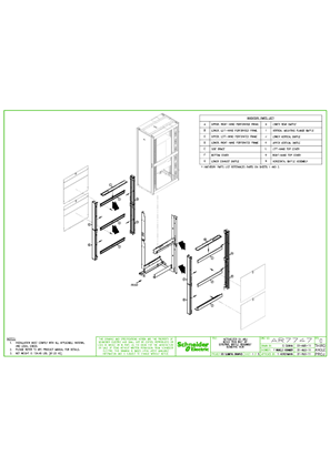 AR7747 - NetShelter SX, 48U, Nexus 7018 Duct Kit Technical Drawing ...