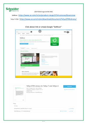 SoMove_Installation Link | Schneider Electric