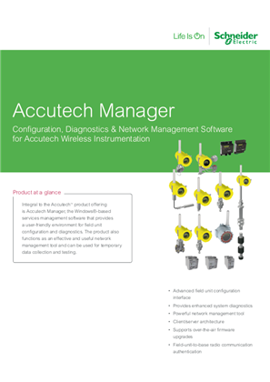 Accutech Manager Configuration, Diagnostics & Network Management ...