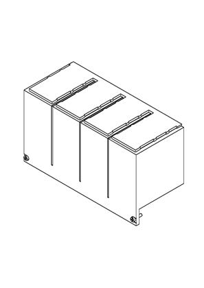 Long terminal shield for TA63 3 pieces CAD | Schneider Electric