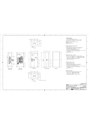 Outline Drawing | ASCO SERIES 300 Manual Transfer Switch (MTS) | 150 ...