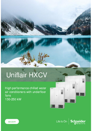 Uniflair Room Cooling Chilled Water HXCV 130-250kW - brochure ...