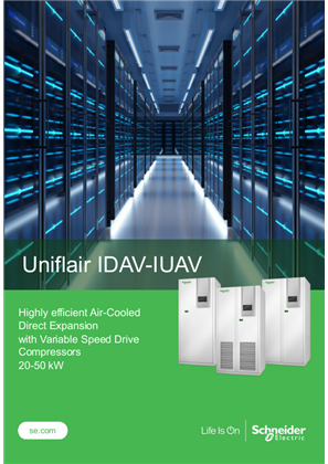 Uniflair Room Cooling Air Cooled Direct Expansion IDAV - IUAV 20-50kW ...
