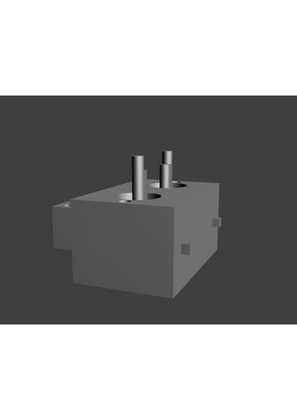 Harmony XAC, Double contact block, spring return, single speed, snap ...