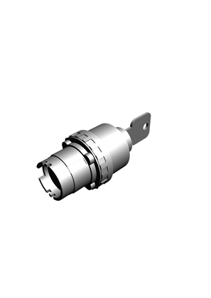 Key switch selector head, plastic, black, Ø22, key n°4A185, 3 positions ...