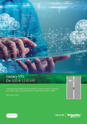 Galaxy VXL - Brochure | Schneider Electric