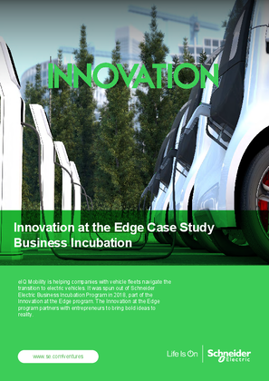 Innovation at the Edge Case Study Incubation Brochure | Schneider Electric