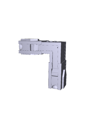 KT 3X1000CO EDGEWISE ELBOW CAD | Schneider Electric