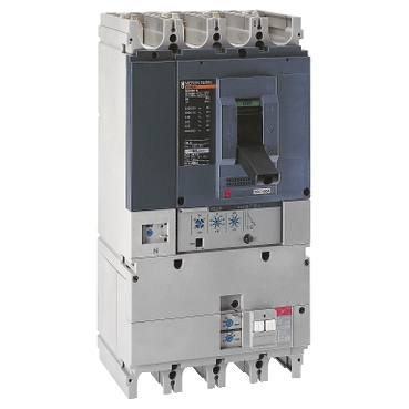 32934 - Compact Vigi NS630N - disjoncteur - STR23SE - 630A - 4P 4d ...