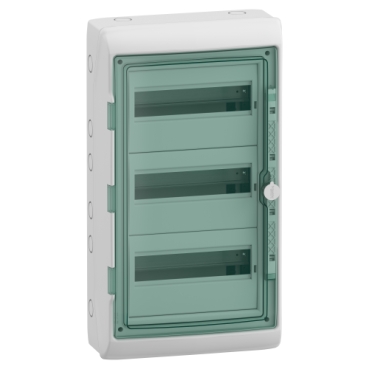 10344 - Quadro parete Mureva Enclosures IP65 3 file 36 moduli ...