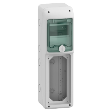 10370 - Quadro Mureva Enclosures IP65 5 moduli 1 presa interbloccata ...