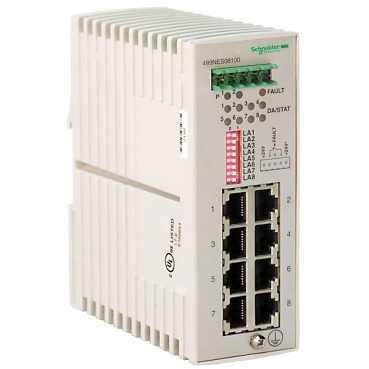 499NES08100 - TF-SCHALTER 10/100M 8TX | Schneider Electric Schweiz
