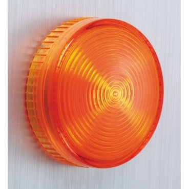 XB7EV01GP - round pilot light Ø 22 - white - integral LED - 120 V ...