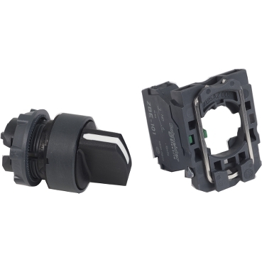 XB5AD21 - SELECTOR SWITCH 230VAC 2AMP XB5 +OPTIONS | Schneider Electric ...