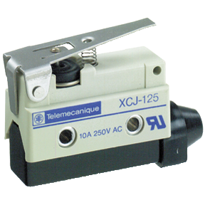 XCJ125 - Limit switch, Limit switches XC Standard, XCJ, short flat ...