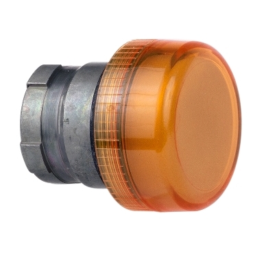 ZB2BV05 - pilot light head - Ø 22 - round - yellow plain lens ...