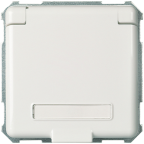 2351444 - Steckdose mit Klappdeckel Schriftfeld 16A FASHION Antib ...