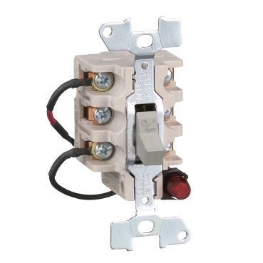 2510KO6B - Manual Switch - Open - 3P - Toggle Operated - Red Indicator ...
