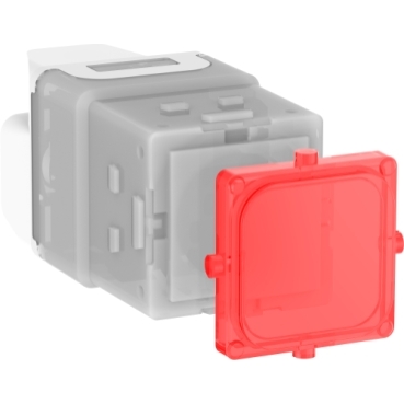 40N24-RD - Clipsal Iconic, LED Mechanism, Red | Schneider Electric ...
