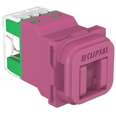 40RJ45SMA5SHC-PK - Actassi S-110 RJ45 Connector, Clipsal Actassi, 40M ...