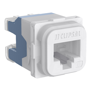 40RJ45SMA6-TN - Data Socket, Clipsal Iconic, Category 6, U/UTP RJ45 ...