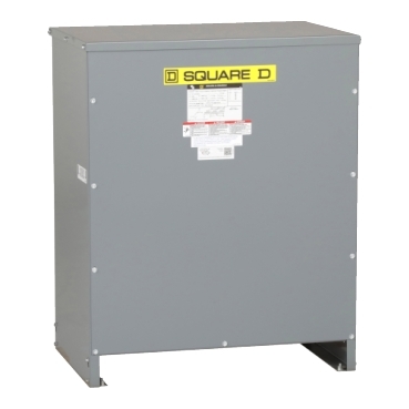 45T3HNV - Transformer, dry type, nonventilated, 45kVA, 3 phase, 480V ...