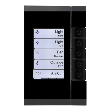 5085EDLB-EB - Wall Plate, C-Bus, Saturn, Enhanced Dynamic Labelling ...