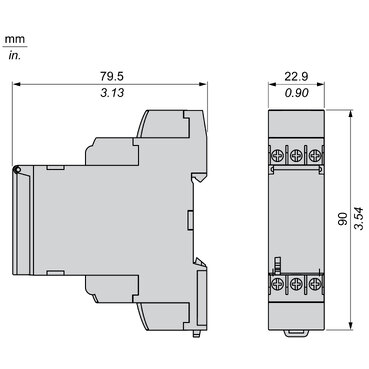 RE22R2MMW - Harmony Time RE22 - relais tempo - 2OF - multi - 1s à 100h - 12V à 240VACDC ...
