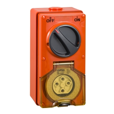 56CVI420-RO - Clipsal - 56 Series, Socket Switched Interlocked ...