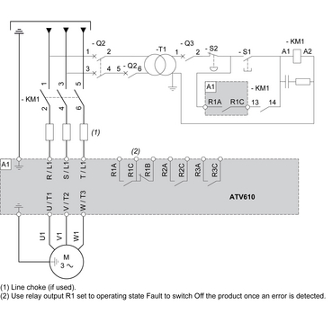 ATV610D18N4 - variable speed drive, Easy Altivar 610, 18.5kW, 25hp, 380 ...