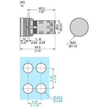 XB5KSB - Harmony XB5 - Elemento sonoro (24 v ac/dc) | Schneider ...