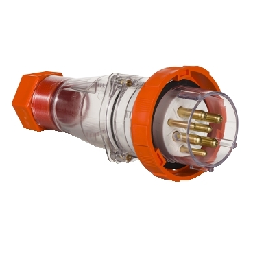 66P763-EO - Heavy Duty Straight Plug, 66 Series, IP66, 500V 63A - 7 ...