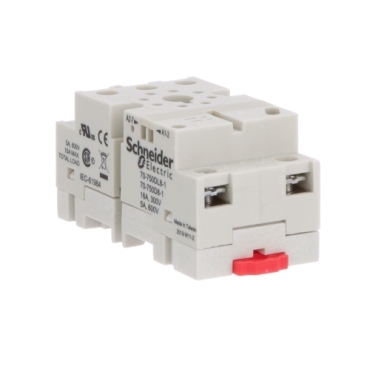 70-750DL8-1 - Socket, General Purpose Relays, for 750H/750 relays, DPDT ...